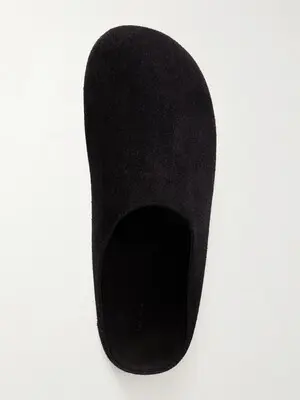 THE ROW Hudson Suede Slip-ons