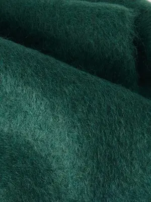 THE ROW Creana Fringed Mohair And Wool-blend Scarf