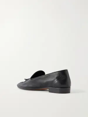 THE ROW Caden Tasseled Leather Loafers