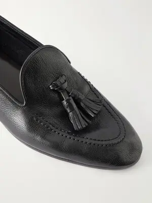 THE ROW Caden Tasseled Leather Loafers