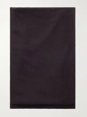 THE ROW Arif Cashmere And Silk-blend Scarf - Brown