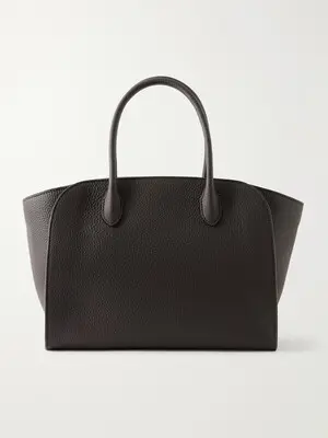 THE ROW Marlo 12 Leather Tote - Brown