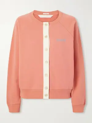 MOTHER The Boxy Cotton Cardigan