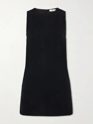 RIER Wool-fleece Mini Dress
