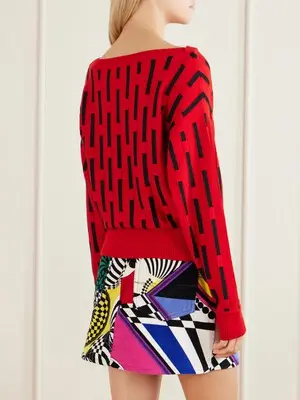 Versace Knitted Wool Sweater