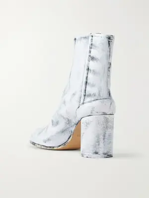 MAISON MARGIELA Tabi Split-toe Leather Ankle Boots