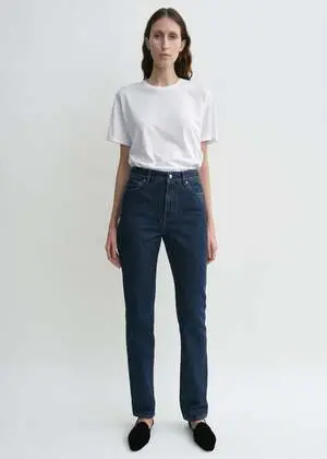 TOTEME High Slim Denim - Indigo
