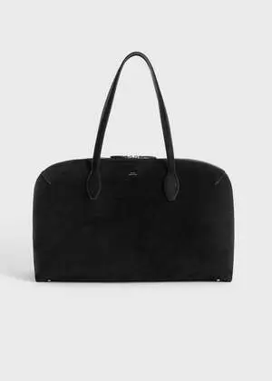 TOTEME Suede Day Tote - Black