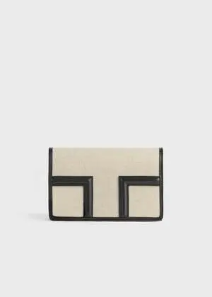 TOTEME T-flap Envelope - Ecru