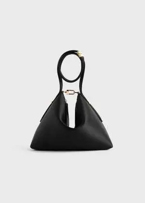 TOTEME Bevel Satin Wristlet - Black