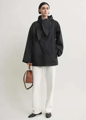 TOTEME Technical Scarf Jacket - Black