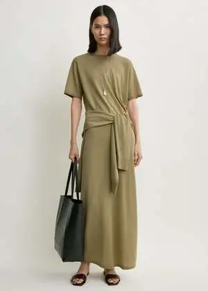 TOTEME Long Knit Skirt - Desert