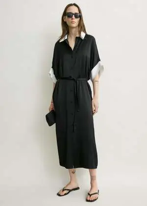 TOTEME Satin Shirtdress