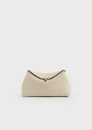 TOTEME T-lock Rope Clutch - Pearl