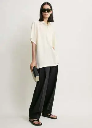 TOTEME Fluid Polo Shirt