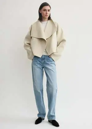 TOTEME Signature Doublé Jacket - Peanut