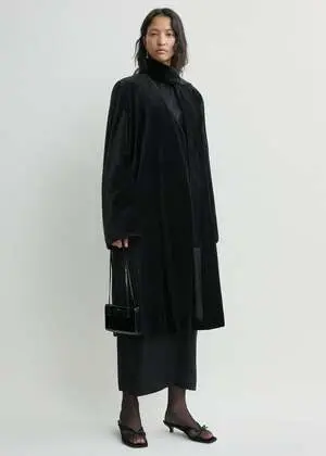 TOTEME Smoking Coat - Black