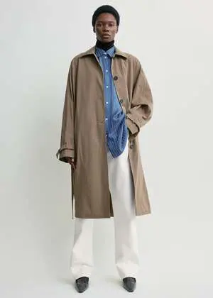 TOTEME Light Spring Trench - Hazel