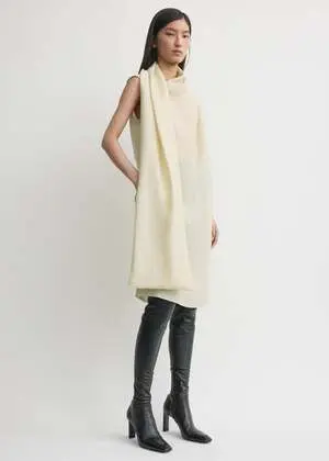 TOTEME Scarf Dress - Ecru