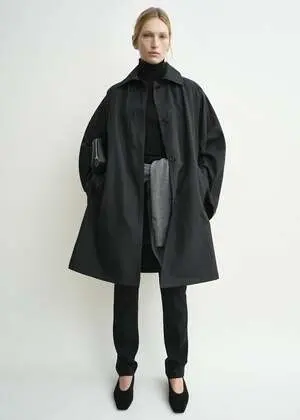 TOTEME Car Coat - Black