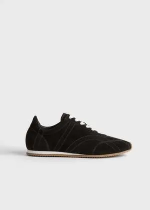 TOTEME Flex Suede Sneakers - Umber