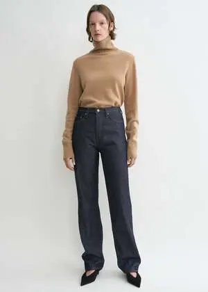 TOTEME Twisted Seam Denim Full Length Blue - Raw