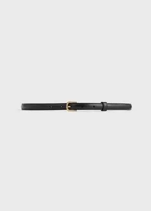TOTEME Thin Leather Belt
