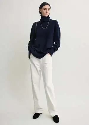 TOTEME Cashmere Turtleneck - Navy