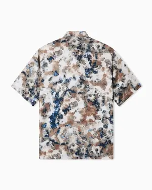 Armani Exchange Viscose Twill Shirt - Patterned