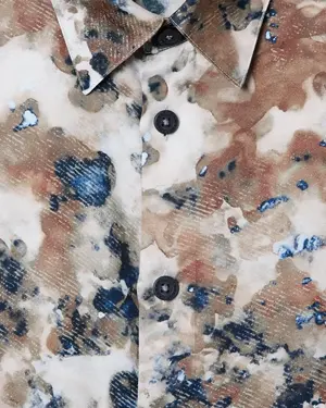 Armani Exchange Viscose Twill Shirt - Patterned