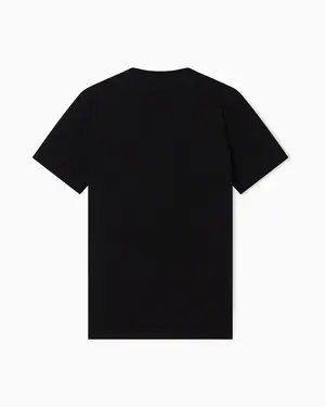 Armani Exchange Regular Fit Cotton T-shirt - Black