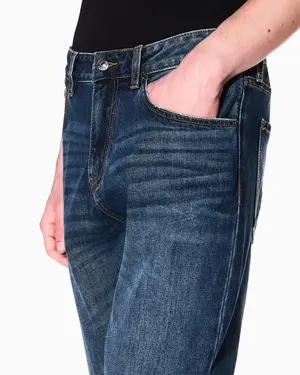 Armani Exchange Slim Fit Jeans In Comfort Denim