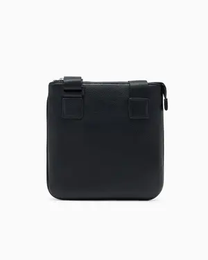 Armani Exchange Crossbody Bag With A Front Zip Pocket And Adjustable Strap