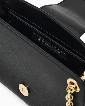 Armani Exchange Zebra Mini Bag - Black