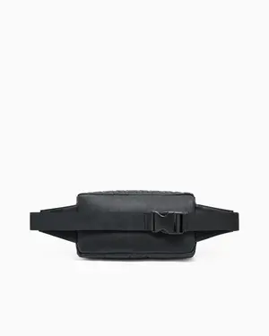 Armani Exchange Waist Bag With An Embossed Pattern And Adjustable Strap