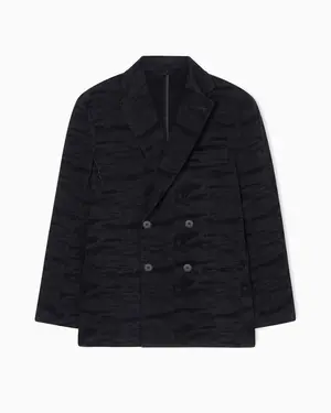 Armani Exchange Jacquard Denim Jacket