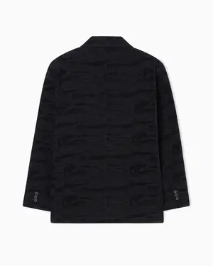 Armani Exchange Jacquard Denim Jacket
