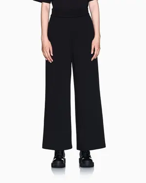 Armani Exchange Jogger Trousers In Bonded Fabric