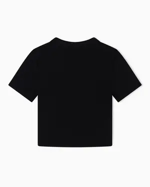 Armani Exchange Cropped T-shirt With Logo