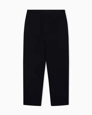 Armani Exchange Bonded Stretch Cotton Sports Pants