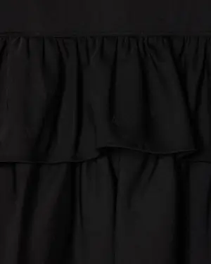 Armani Exchange Bomber Jacket With Ruffles On The Back
