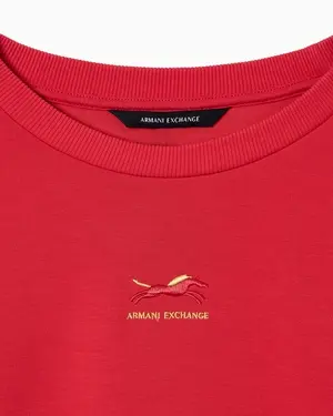 Armani Exchange Scuba Stretch Minimal Chic Sweatshirt