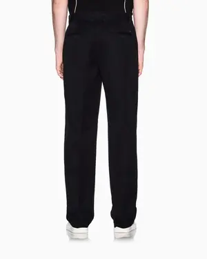 Armani Exchange Classic Comfort Cotton Twill Trousers