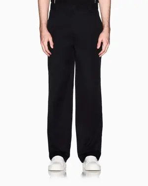 Armani Exchange Classic Comfort Cotton Twill Trousers