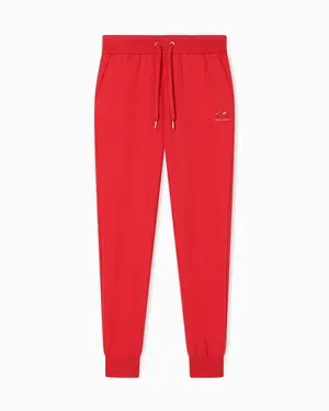 Armani Exchange Scuba Stretch Sports Pants - Red