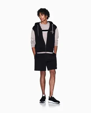 Armani Exchange Cotton Bermuda Shorts With Side Logo