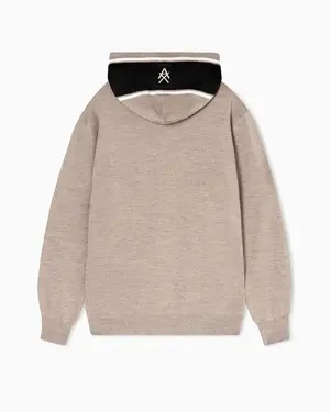 Armani Exchange Contrast Hooded Sweater