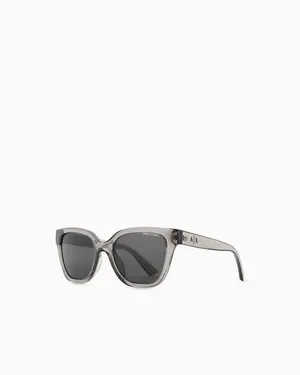 Armani Exchange Cat Eye Sunglasses - Grey