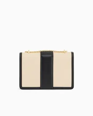 Armani Exchange Crossbody Bag Made Of Smooth Material - Black