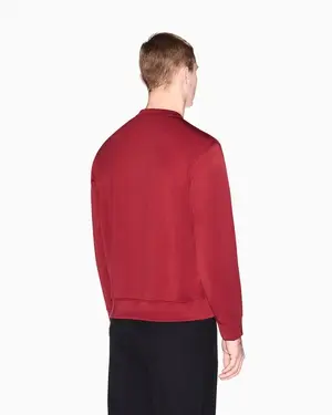 Armani Exchange Stretch Modal Sweatshirt - Red